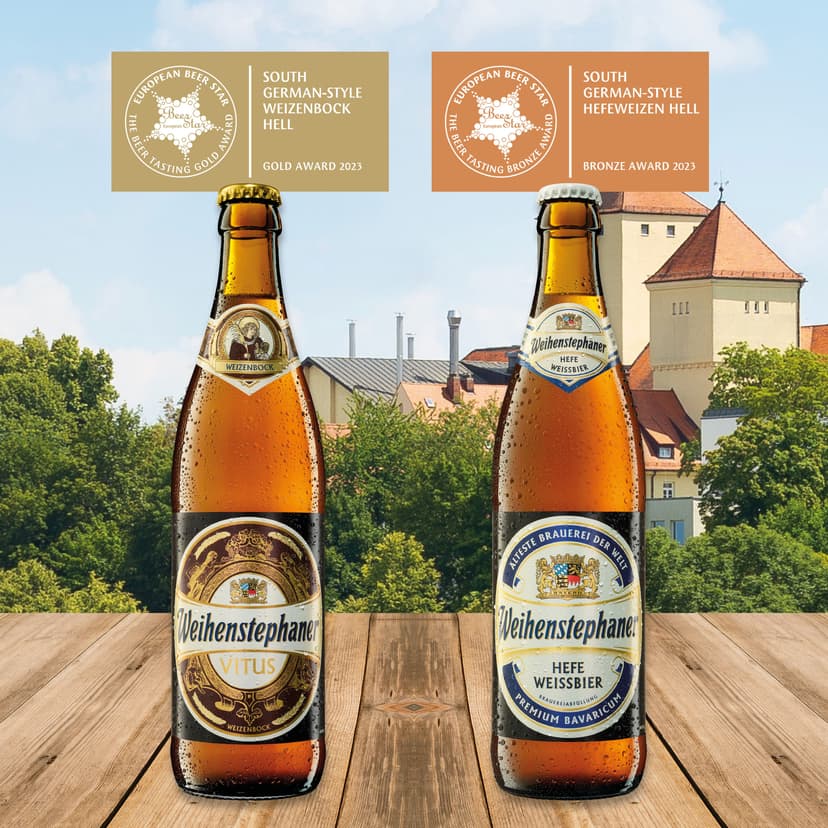 Gold and Bronze: Weizenbock Vitus and Hefeweißbier honored at European ...