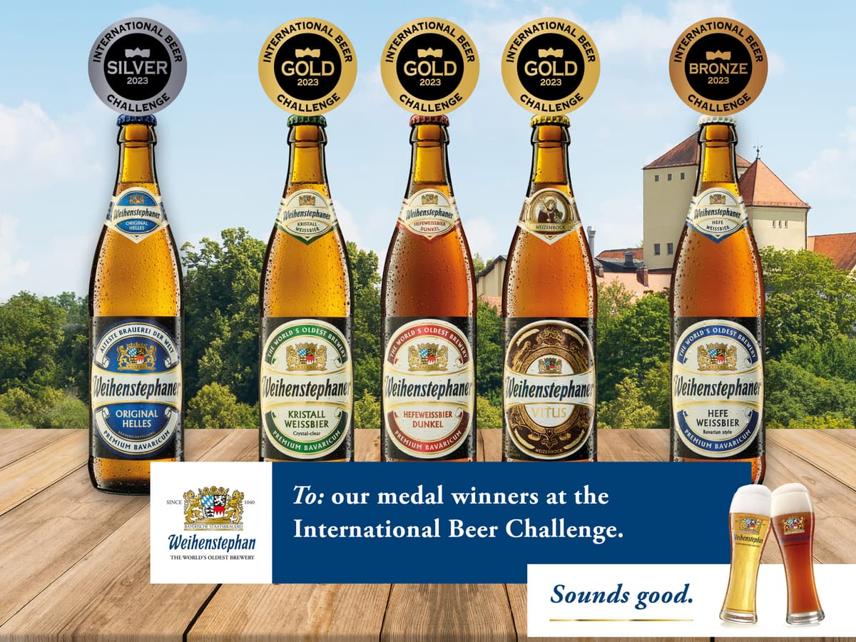 Precious metal at the IBC: Weihenstephan Brewery awarded five medals