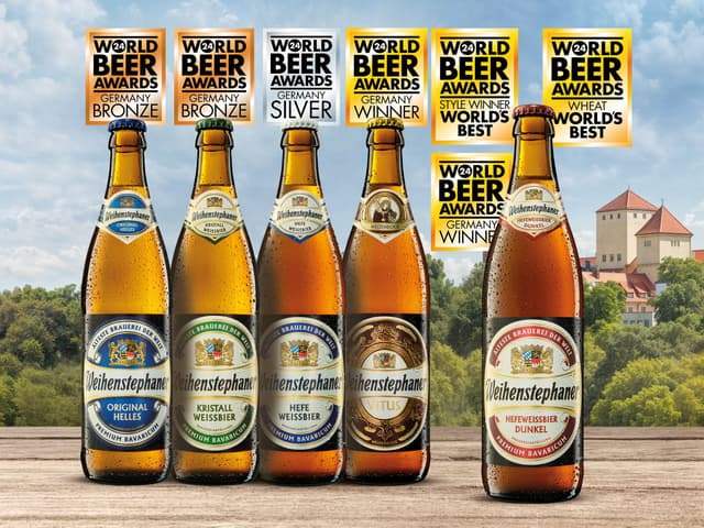 The world's best wheat beer comes from Weihenstephan!